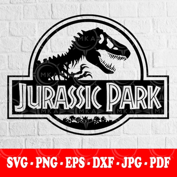 Jurassic Park Car Logo - Etsy