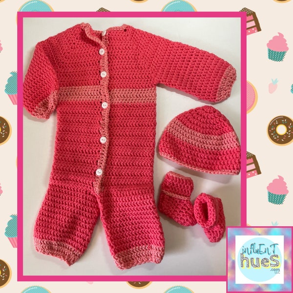 Crochet Sleeper Set - Etsy