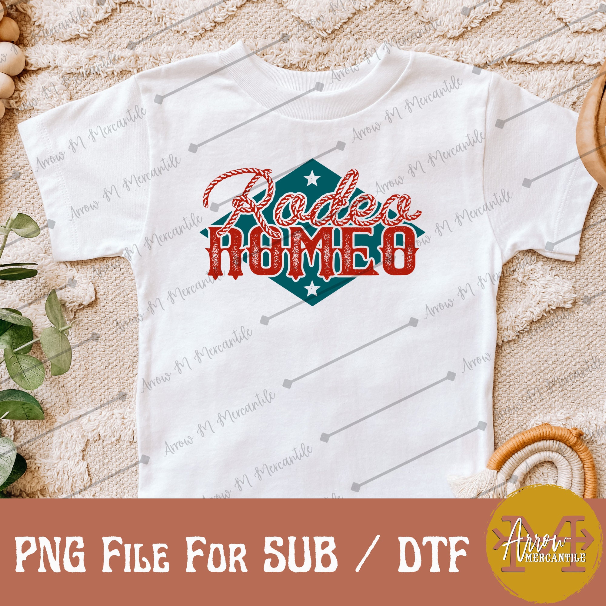 Rodeo Romeo Western Sublimation PNG Dtf Digital Download Shirt Design ...