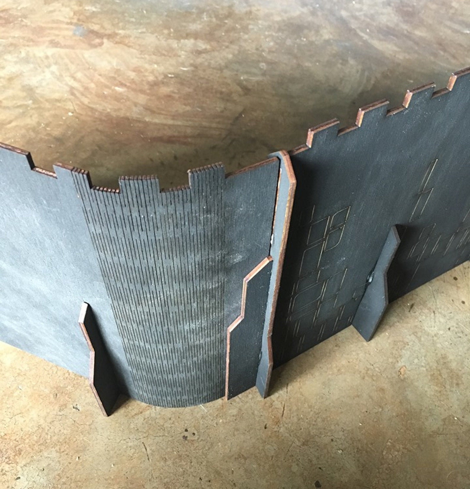 Castle Wall Extensions set of 2 for Your DM Castle Screen | Etsy