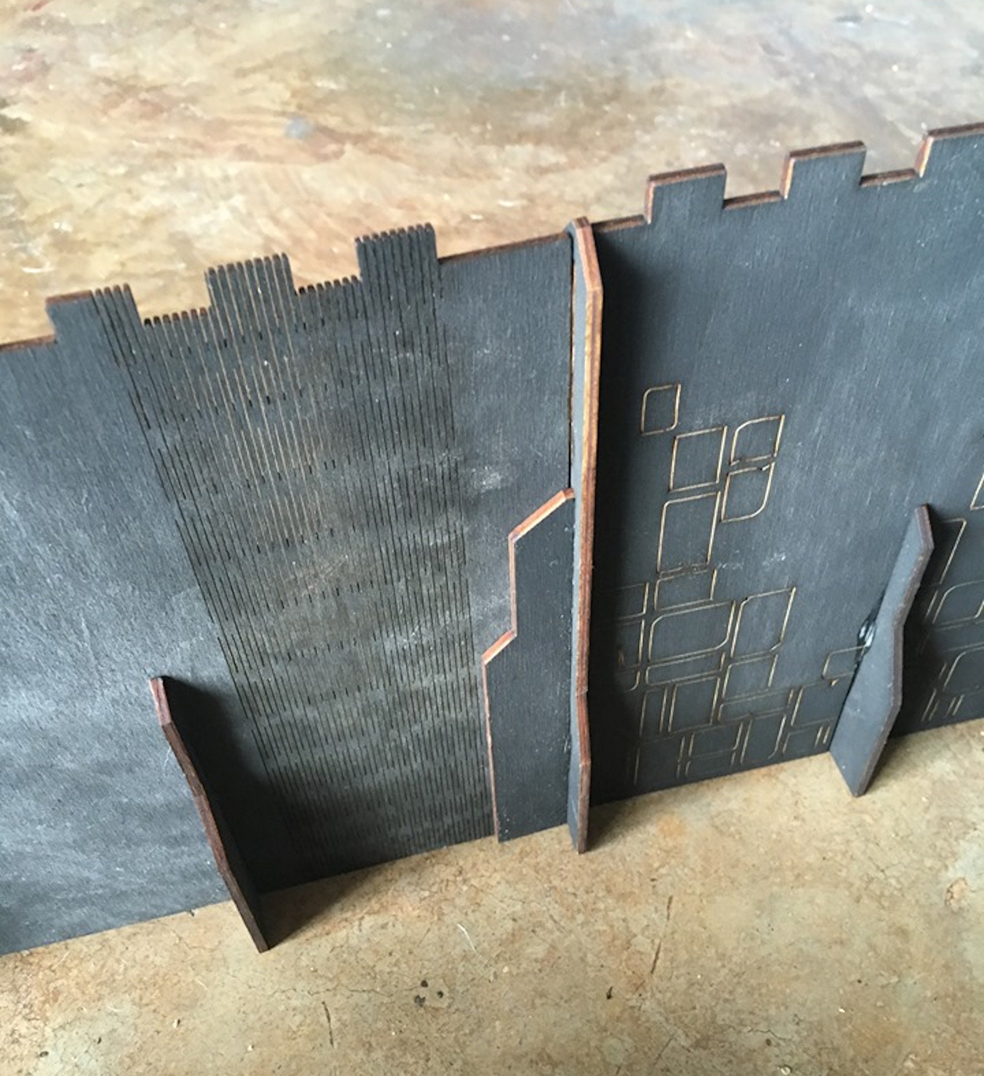 Castle Wall Extensions set of 2 for Your DM Castle Screen | Etsy