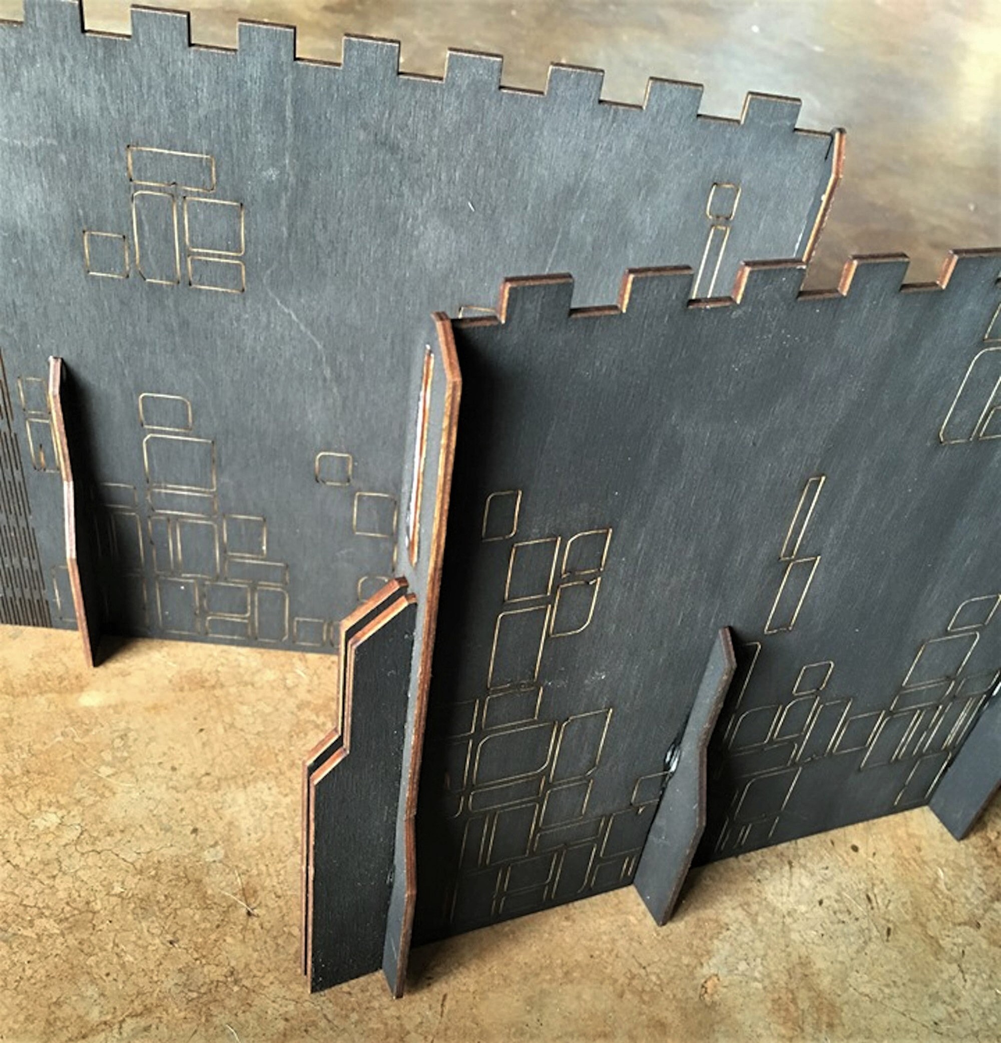 Castle Wall Extensions set of 2 for Your DM Castle Screen | Etsy