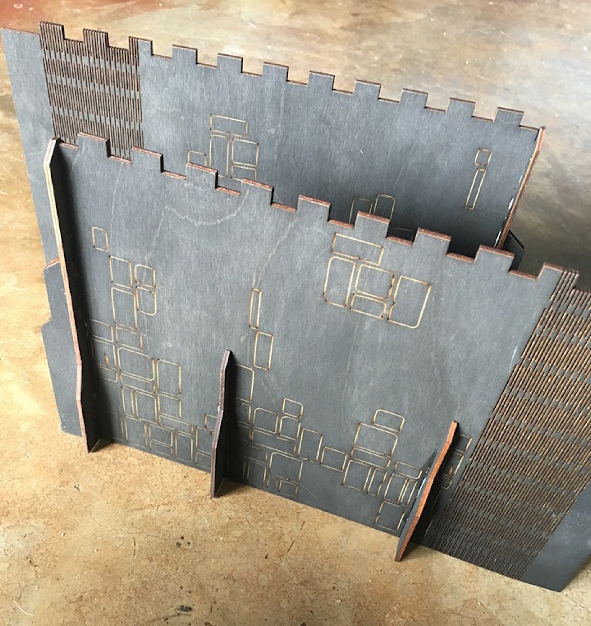 Castle Wall Extensions set of 2 for Your DM Castle Screen | Etsy