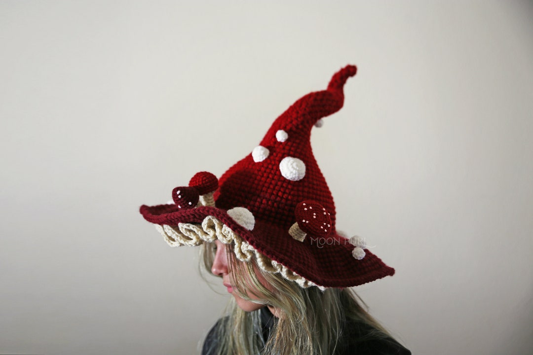 Mush Witch Hat // Forest Witch // Amanita Mushroom Hat // Cottagecore ...