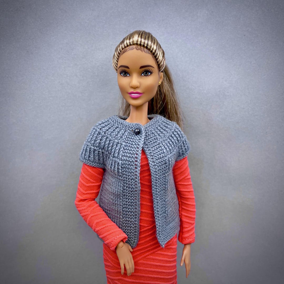 11.5 Inch Fashion Doll Vest Knitting Pattern (PDF Download) - Etsy
