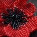 Beaded Poppy TUTORIAL Beading Pattern Seed Bead Flower Brooch PDF ...
