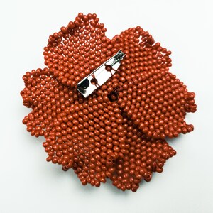 Beaded Poppy TUTORIAL Beading Pattern PDF Download | Etsy