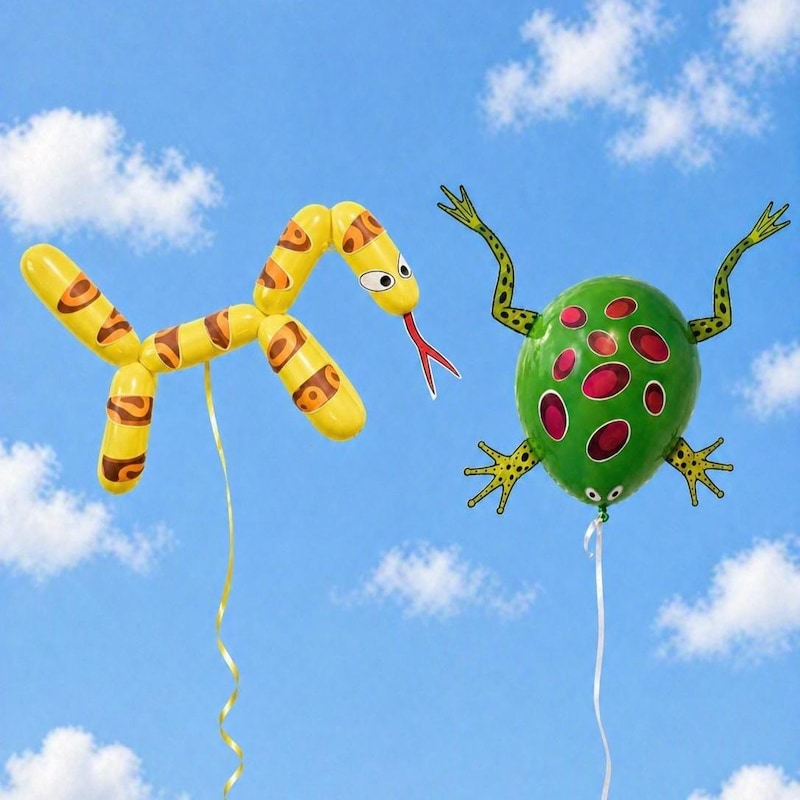 Shrek Frog Snake Balloon - Etsy