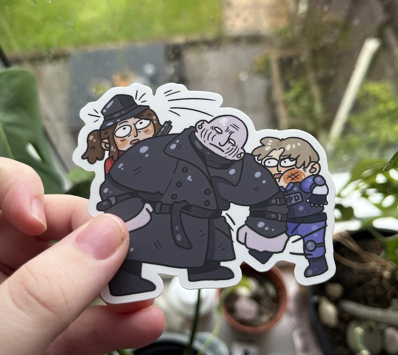 Resident Evil Tyrant Stickers - Etsy