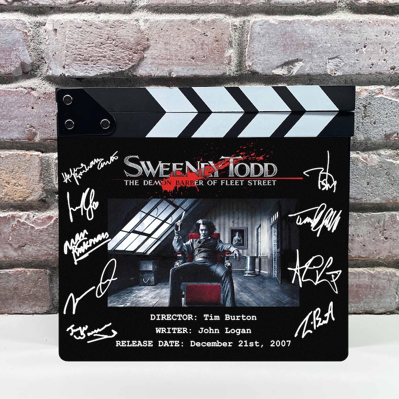Tim Burtons Autograph - Etsy