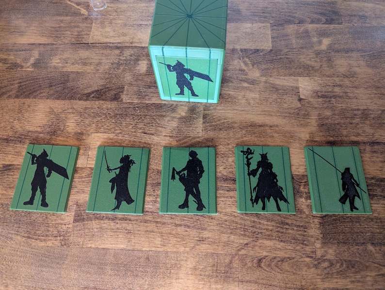 Final Fantasy Cactuar Commander Display Deck Box. Holds 100+ Sleeved ...
