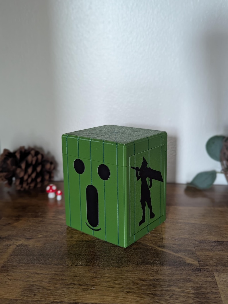 Final Fantasy Cactuar Commander Display Deck Box. Holds 100+ Sleeved ...