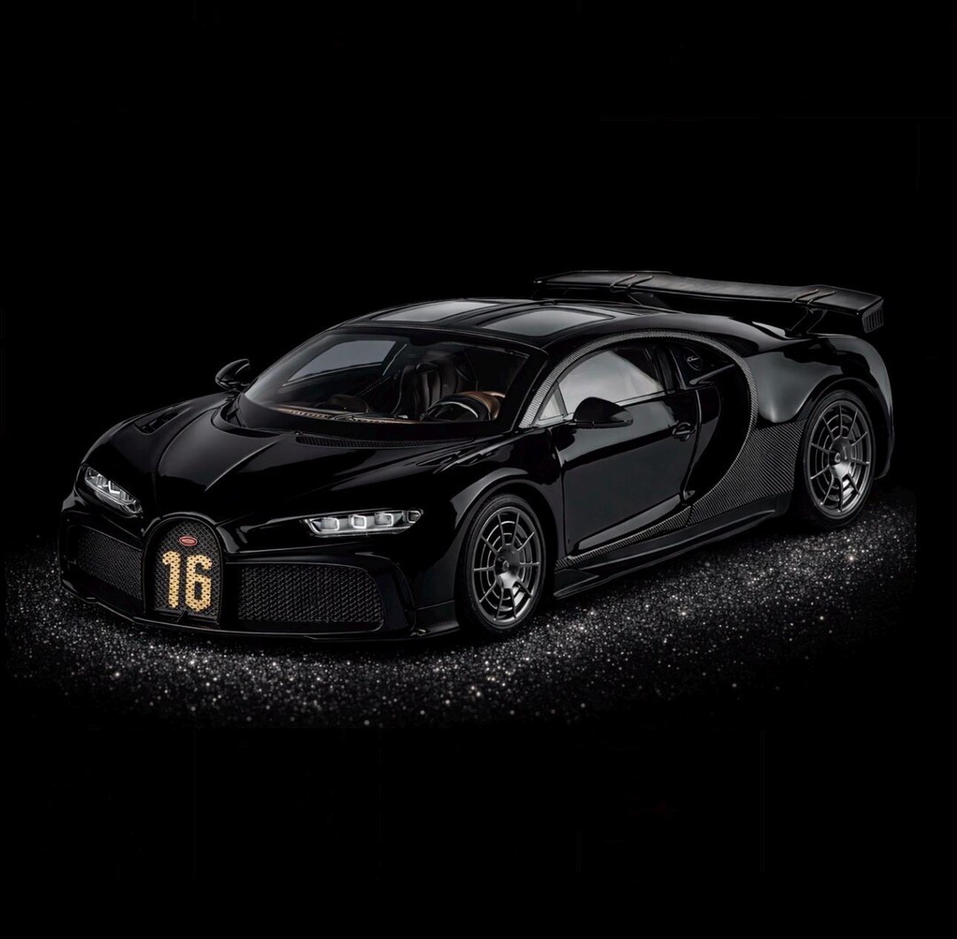 Bugatti Chiron Super Sport Diecast Model Car Luxury Hypercar Toy With ...