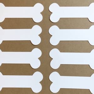 30 Dog Bone Die Cuts, Dog Bone Cut Outs, 3 3/4 - Etsy