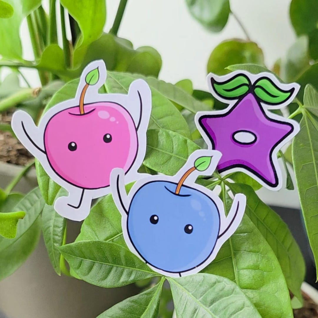 Stardew Valley Junimo Stardrop Vinyl Stickers, Hand-drawn Glossy ...