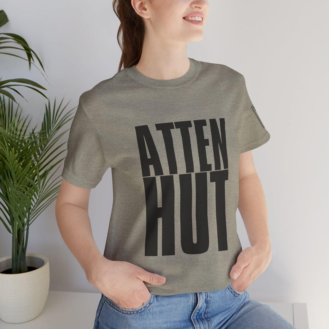 Atten Hut Present Arms Military T-shirt | Army Command Cadence | Drill ...