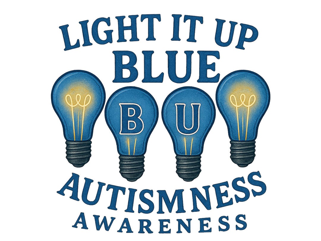 Light It up Blue Autism Awareness PNG Design, Sublimation Clipart ...