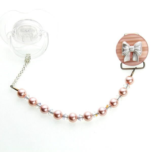 Pink Pacifier - Etsy