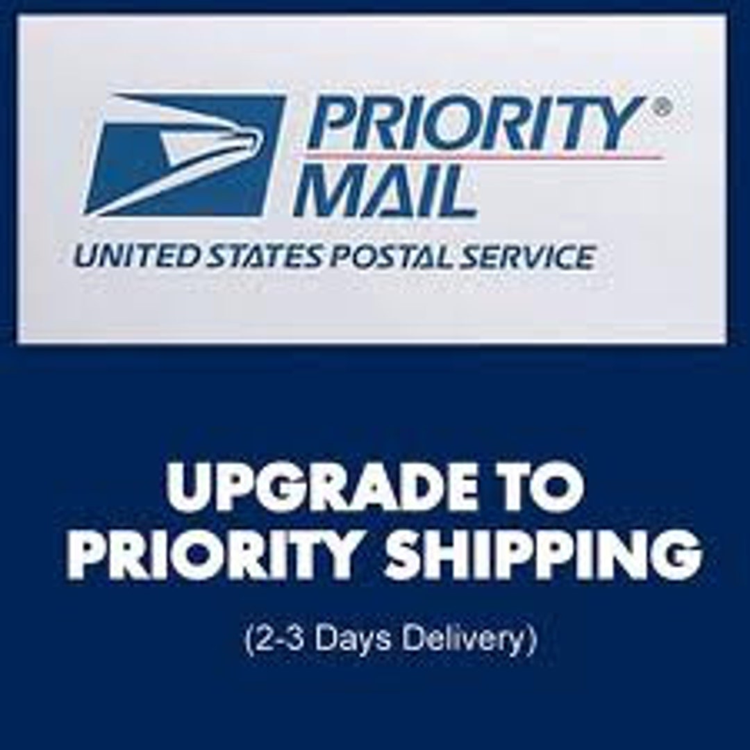 PRIORITY MAIL - Upgrade to Priority Mail With USPS - Etsy