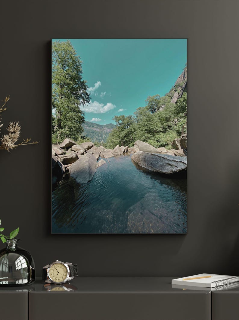 Chimney Rock State Park Landscape Photography, National Park Print ...