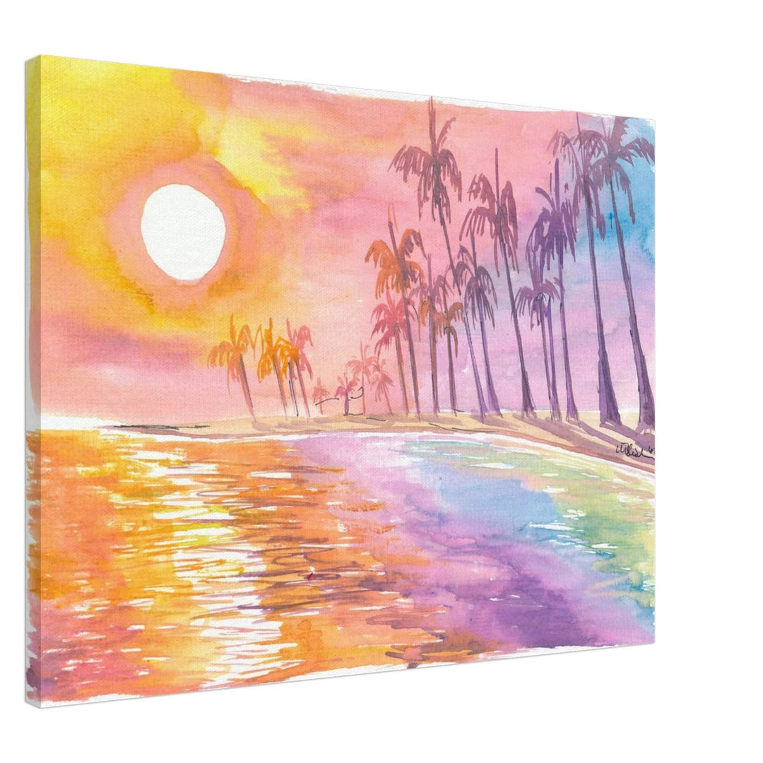 Bahamas Sunset Beach Print: Tropical Ocean View, Limited Edition - Etsy