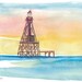 Iconic Lighthouse Marathon Florida Keys Limited Edition Fine - Etsy