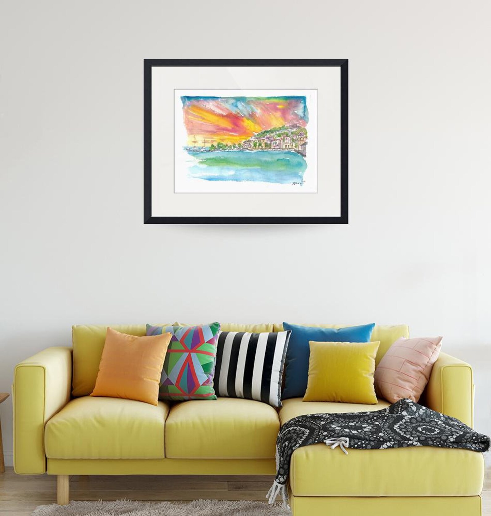 Marigot Waterfront Sunset View in Saint Martin West Indies - Limited ...