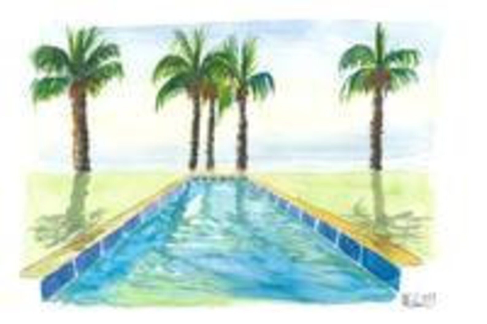 Tropical Infinity Pool With South Sea View Limited Edition - Etsy