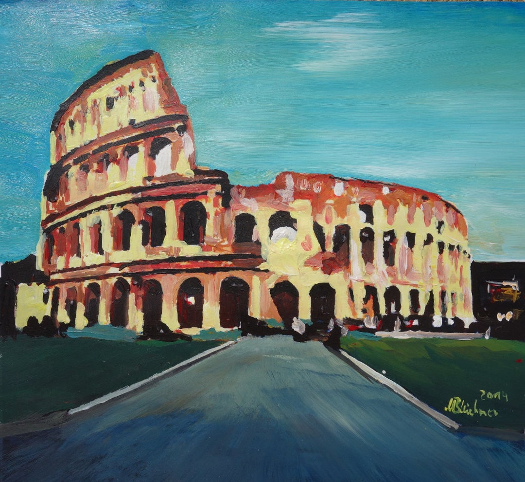 Monumental Coliseum in Rome Italy - Limited Edition Fine Art Print - Etsy