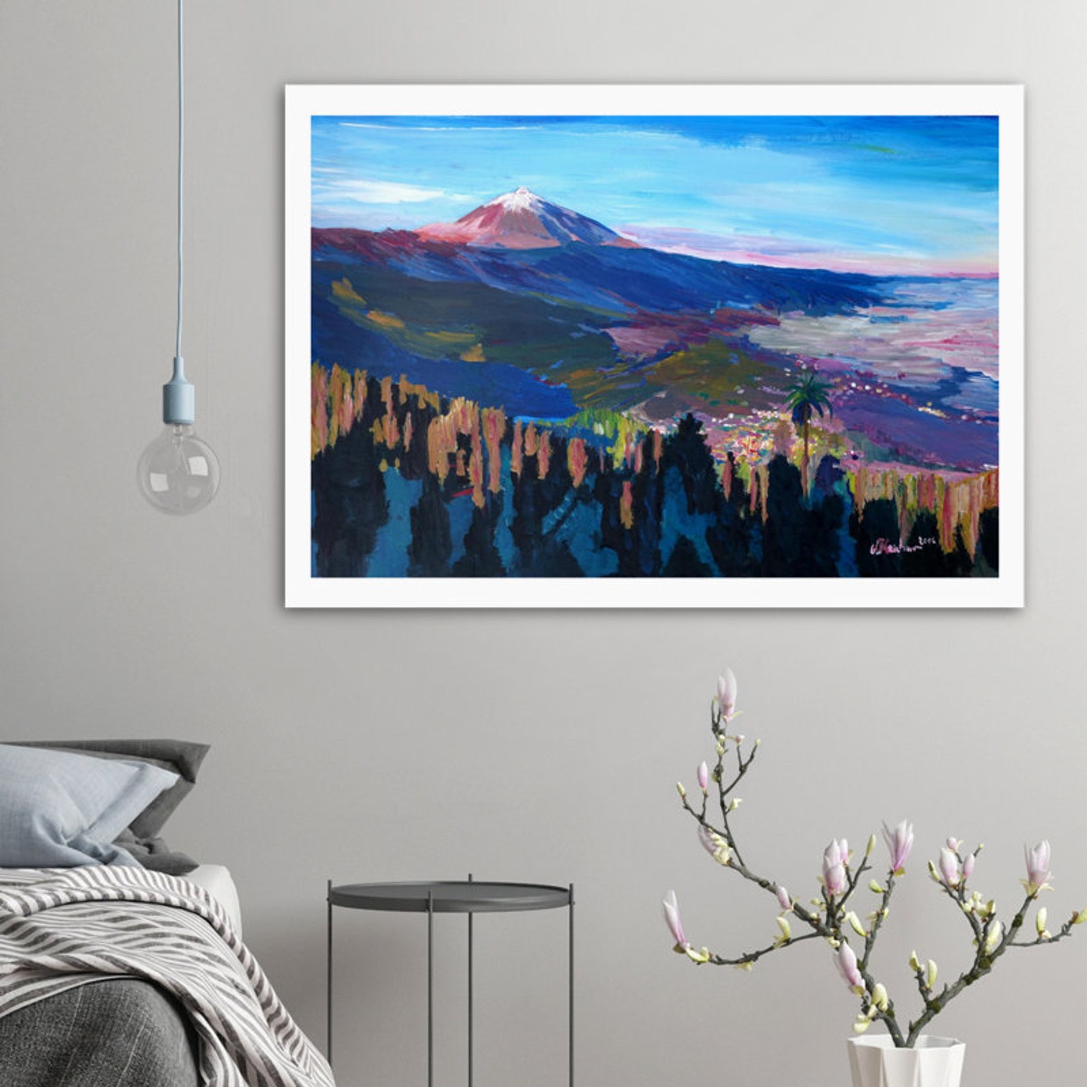 Teide Tenerife Spain Canary Islands Astonishing View Orotava Valley - Etsy
