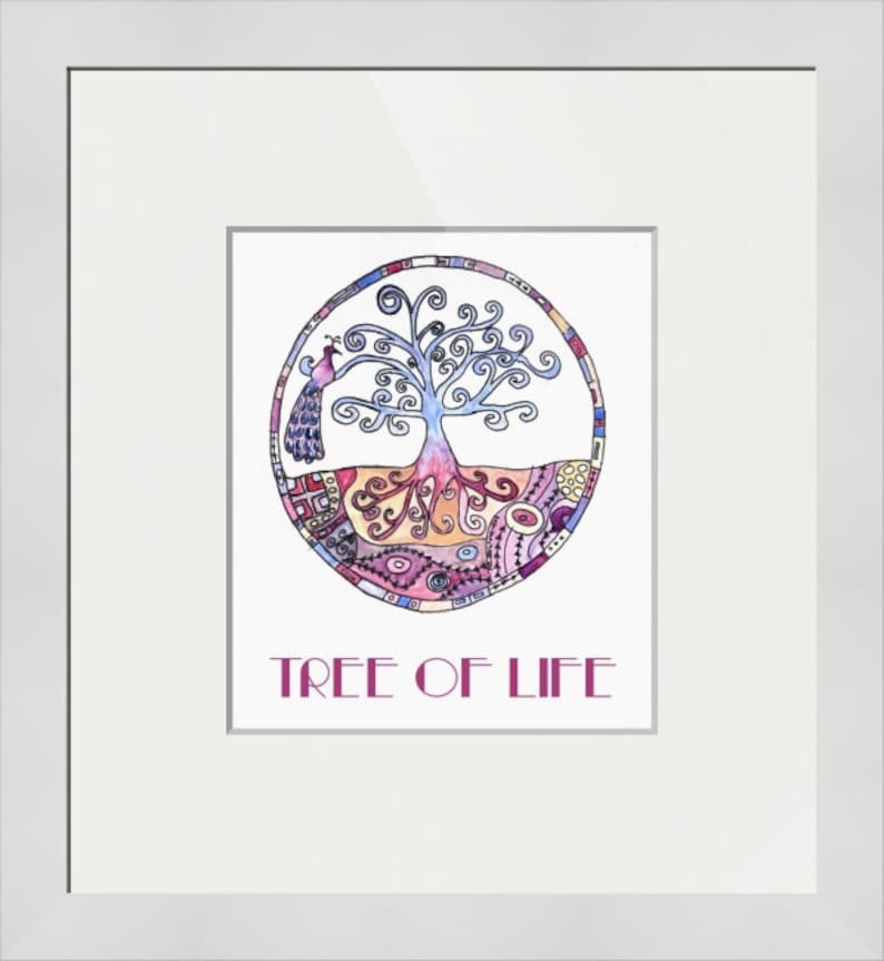 Tree Tree of Life in Paradise Fine Art Print - Etsy