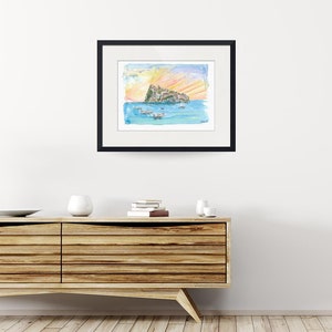 Amore in Ischia Italy With Castello Aragonese - Limited Edition Fine ...