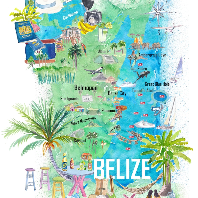 Belize - Etsy