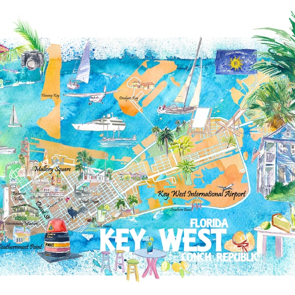 Key West Art - Etsy