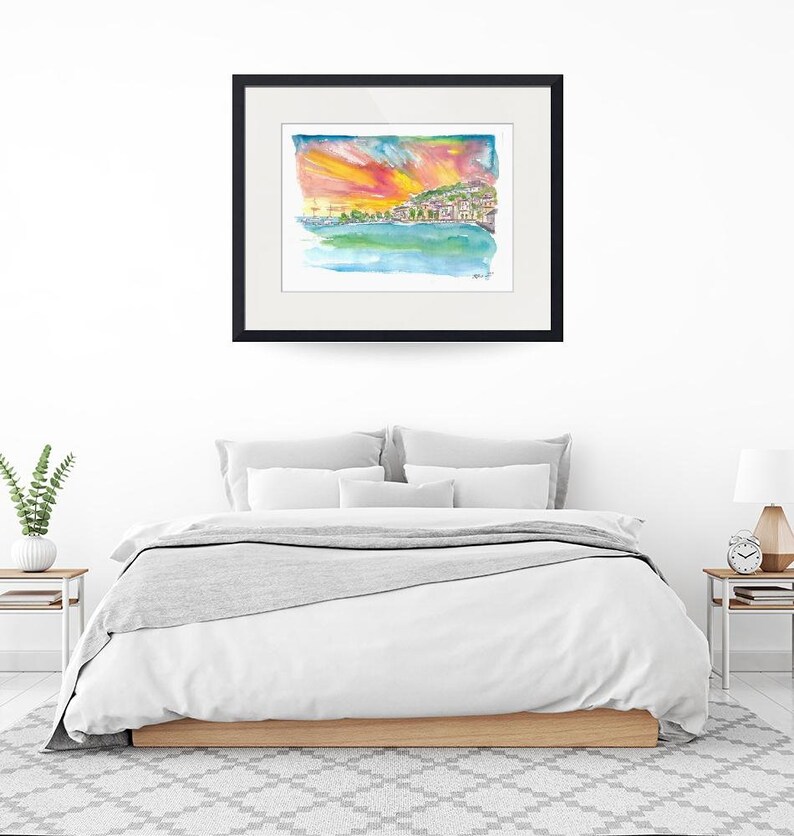 Marigot Waterfront Sunset View in Saint Martin West Indies - Limited ...