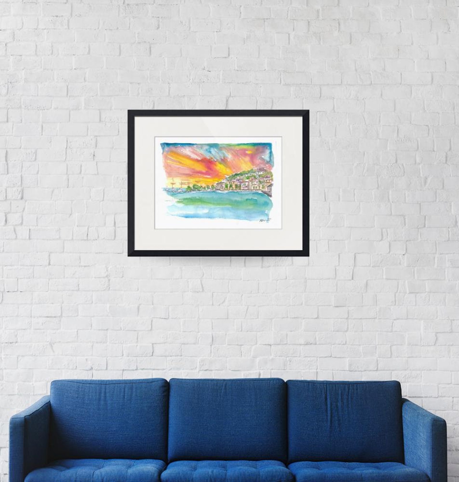 Marigot Waterfront Sunset View in Saint Martin West Indies - Limited ...