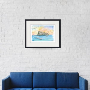 Amore in Ischia Italy With Castello Aragonese - Limited Edition Fine ...