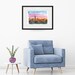 Seattle Washington Skyline in Golden Sunset Mood - Original Painting ...