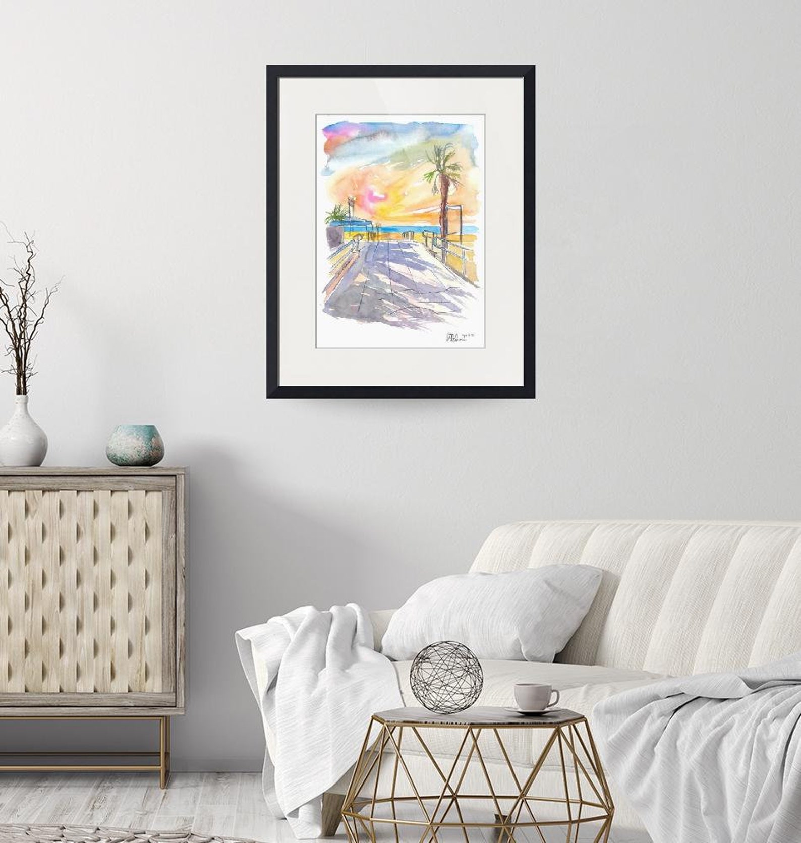 Summer Vibes at the Italian Adria Beach - Limited Edition Fine Art ...