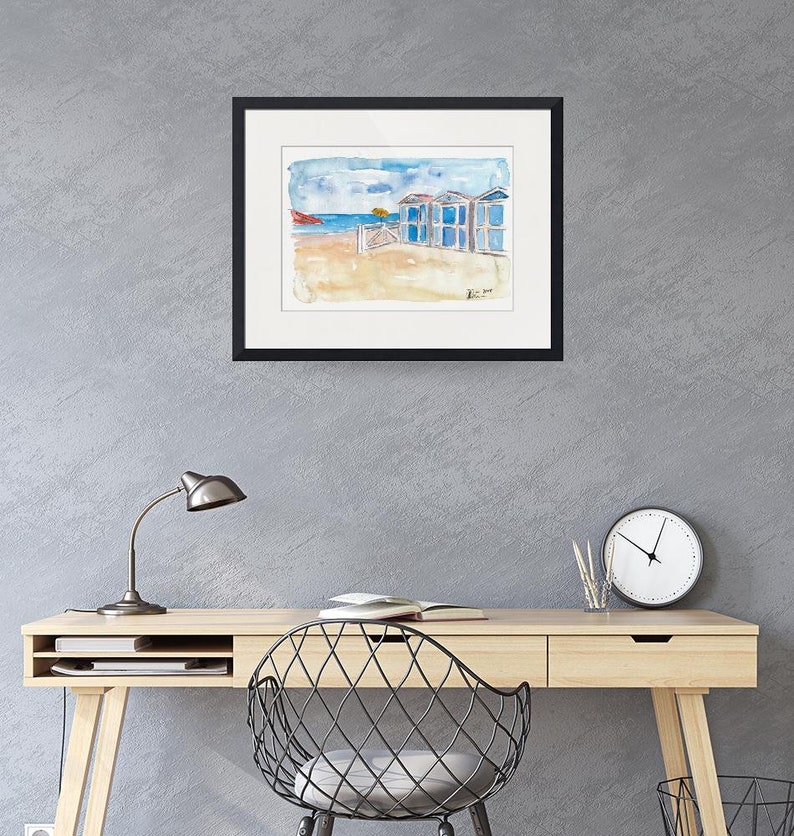 Dreaming of Mondello Beach Italy Sicily - Limited Edition Fine Art ...