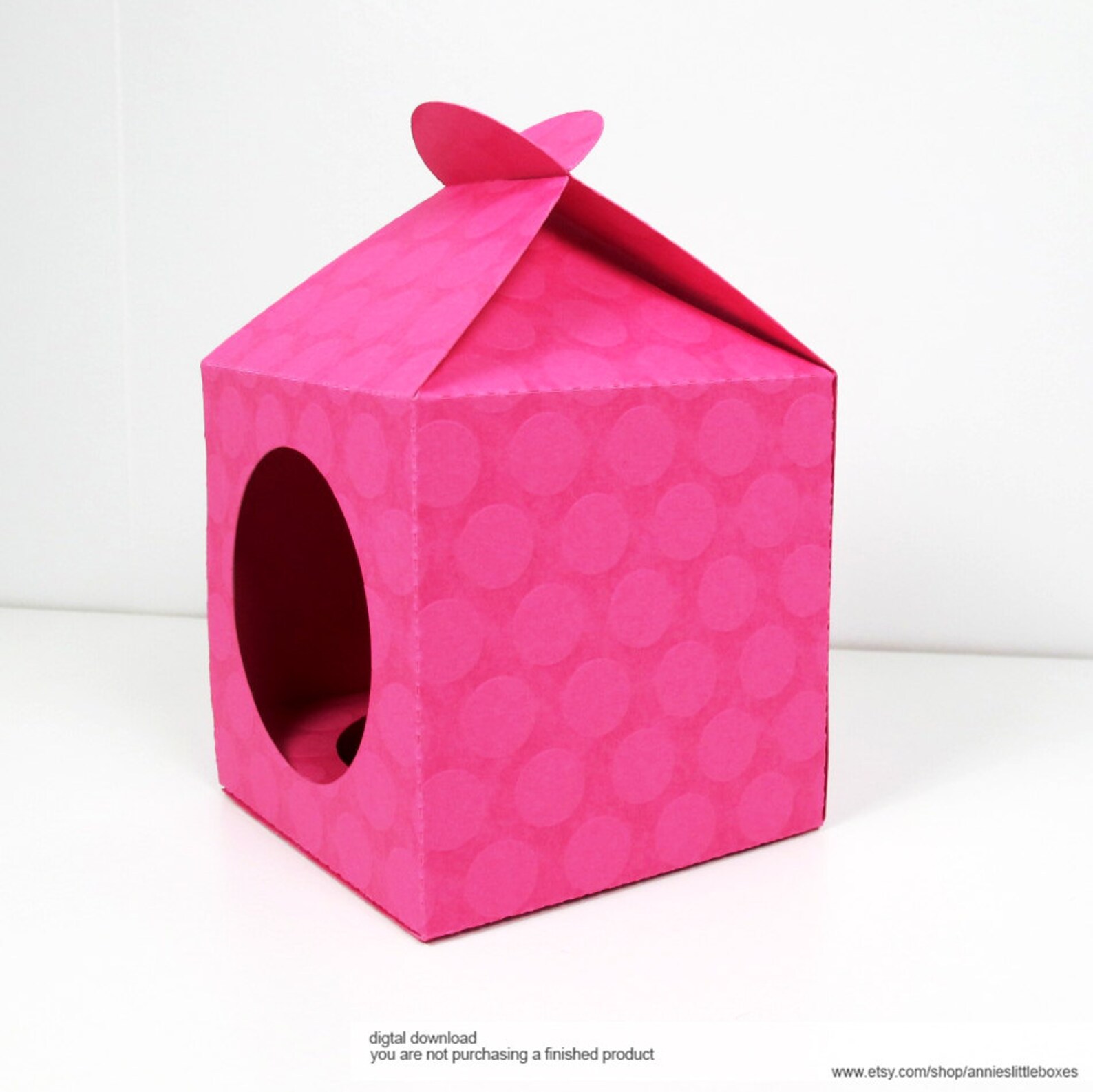 Large Triangular Top Box W/ Optional Window and Insert - Etsy