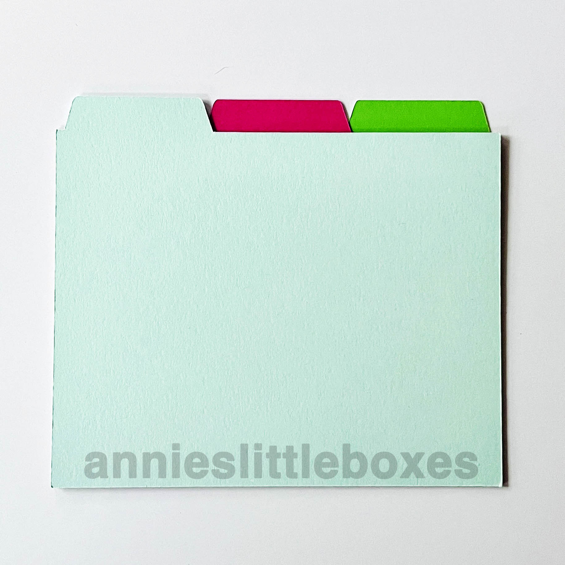 Dividers A2 3 Tabs SVG Cut File - Etsy