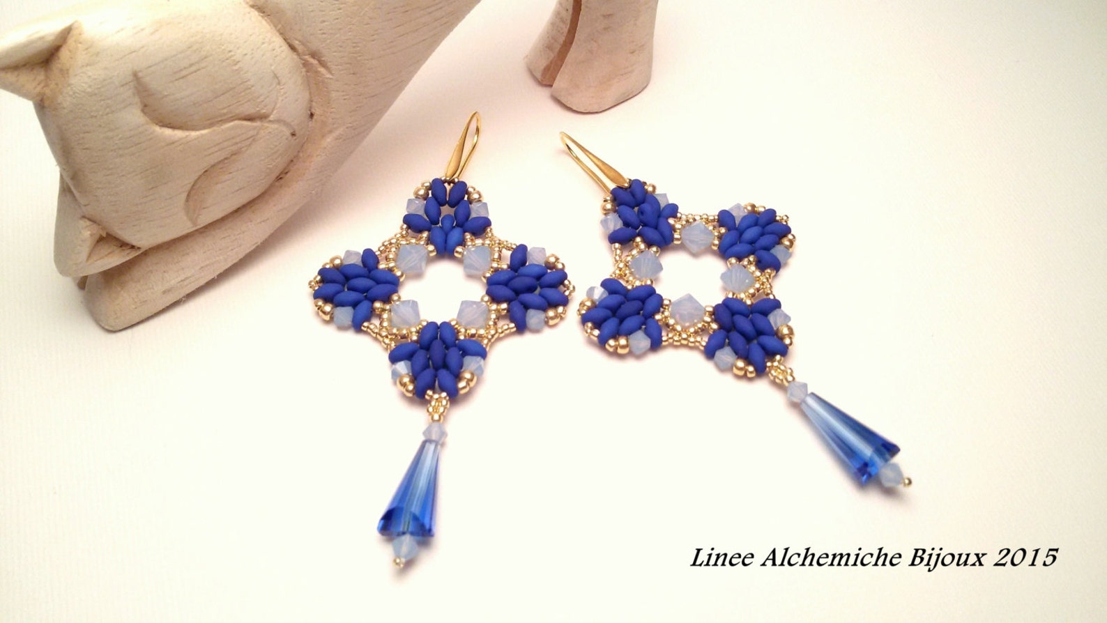 Superduo Bead Pattern, Anthea Earrings PATTERN With Seed Beads and ...