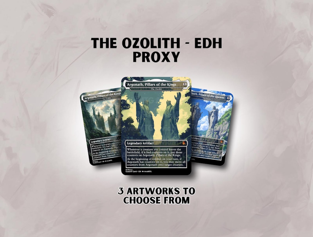 Ozolith - Custom Card - Etsy