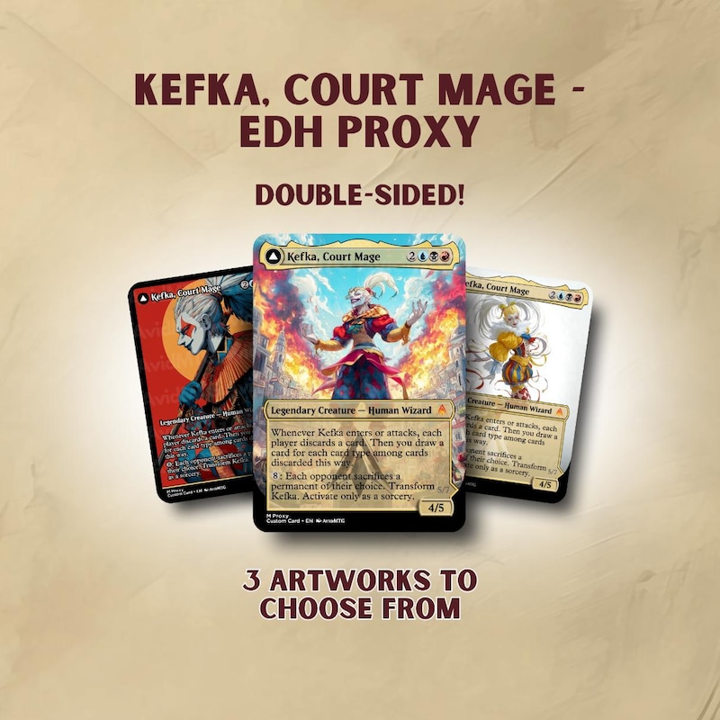 Mtg Kefka Proxy - Etsy