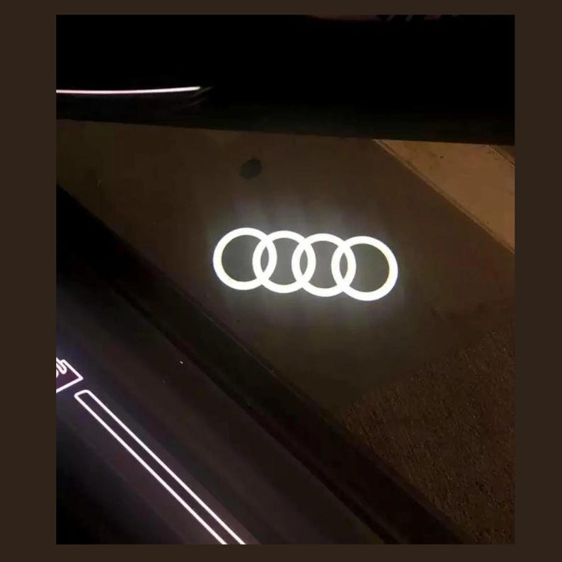Audi LED Door Projector Lights – Ultra HD Welcome Puddle Lights ...