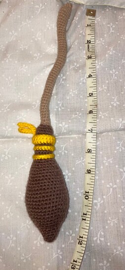 Small Harry Potter Firebolt Amigurumi - Etsy