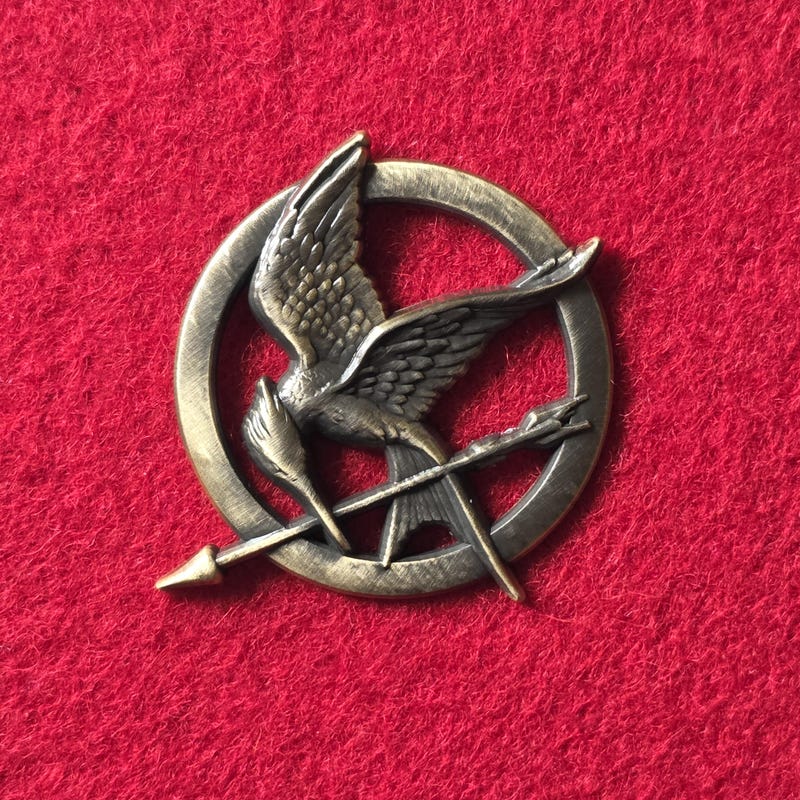 Mockingjay Pin - Etsy