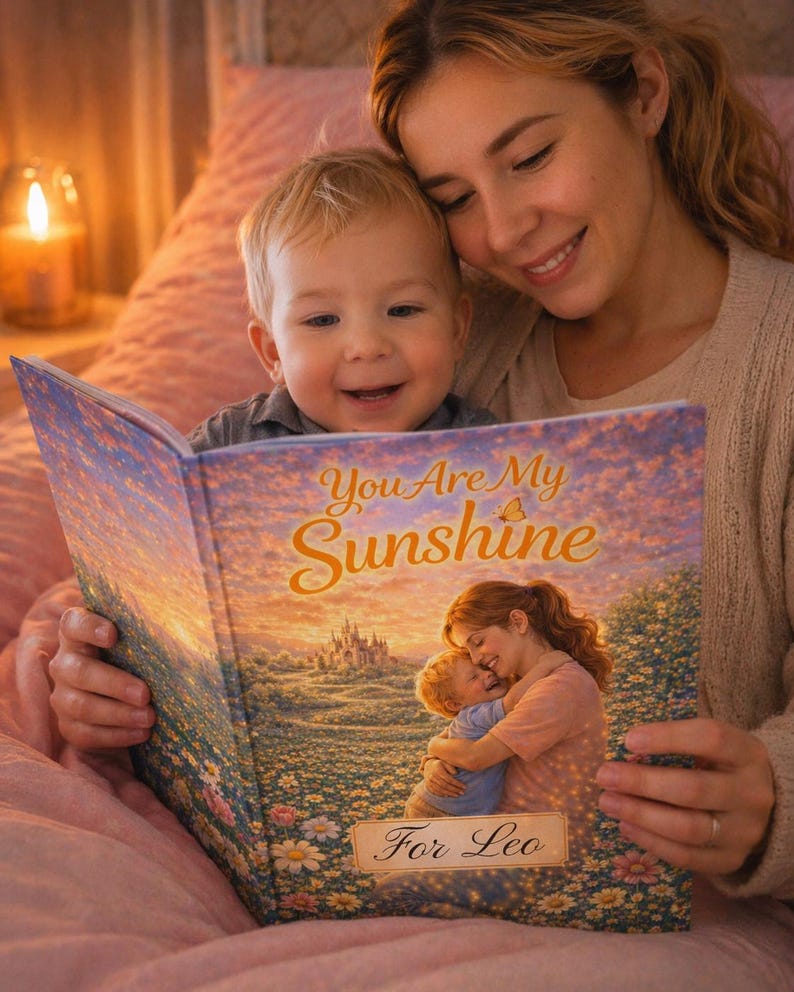 My Son I Love You Book Personalized for Leo, Emotional Gift From Mom ...