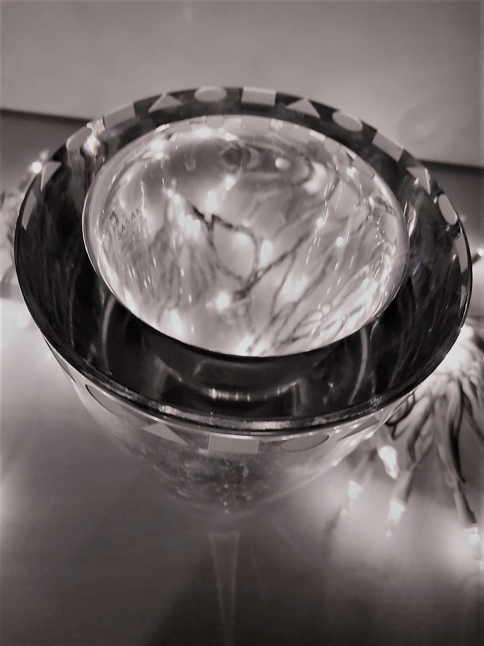 Vintage Sasaki Sengai Japanese Lead Crystal Vase Etched Vase - Etsy